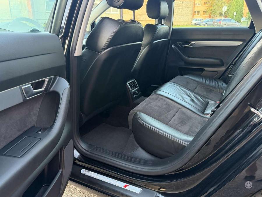 Black Audi A6 2011 in Utena, with an engine capacity of 1.97 L and mileage of 305 thousand km for 4990 €, photo 25 on AUTOMOTO.COM.LV