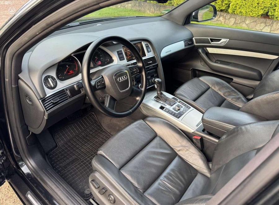Black Audi A6 2011 in Kaunas, with an engine capacity of 2.97 L and mileage of 276 thousand km for 5700 €, photo 11 on AUTOMOTO.COM.LV