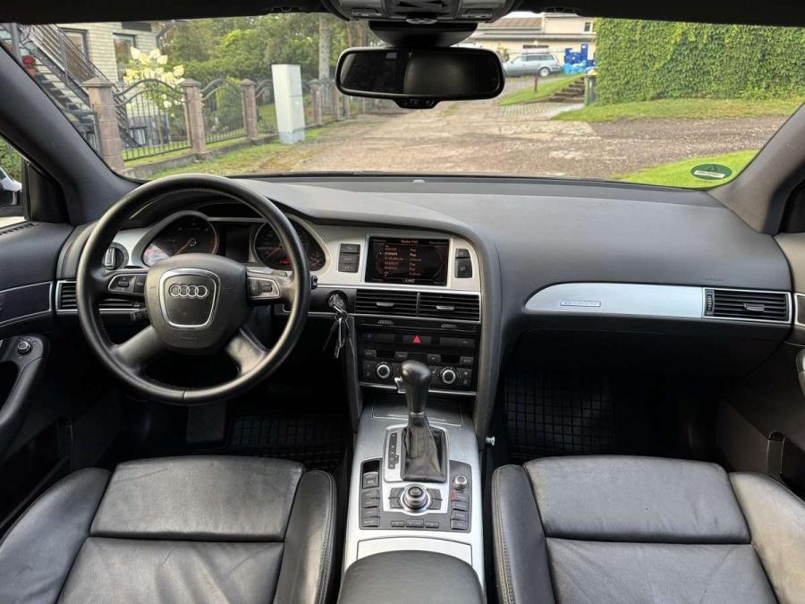 Black Audi A6 2011 in Kaunas, with an engine capacity of 2.97 L and mileage of 276 thousand km for 5700 €, photo 14 on AUTOMOTO.COM.LV