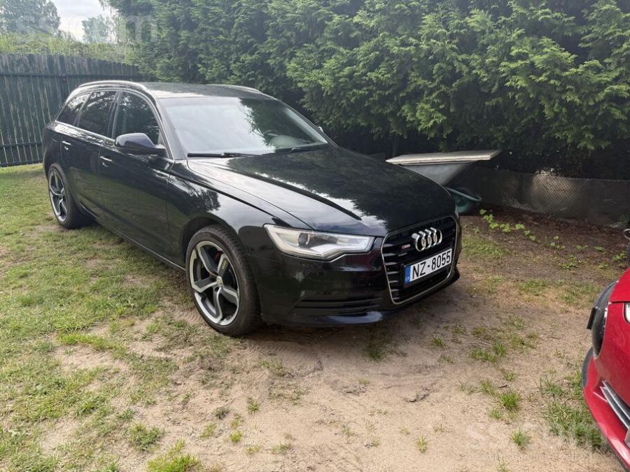 Black Audi A6 2011 in Limbazi, with an engine capacity of 3.00 L and mileage of 286 thousand km for 8777 €, photo 1 on AUTOMOTO.COM.LV