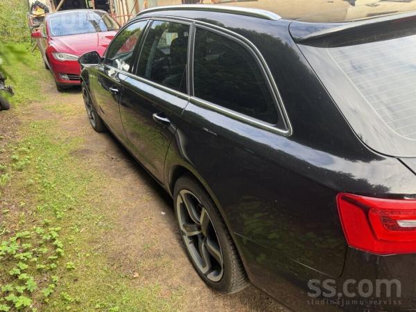 Black Audi A6 2011 in Limbazi, with an engine capacity of 3.00 L and mileage of 286 thousand km for 8777 €, photo 3 on AUTOMOTO.COM.LV