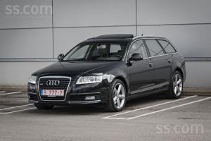 Black Audi A6 2011 in Riga, with an engine capacity of 2.70 L and mileage of 222 thousand km for 7450 €, photo  on AUTOMOTO.COM.LV