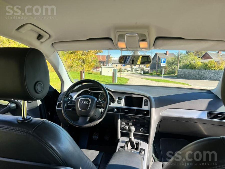 Black Audi A6 2011 in Rezekne, with an engine capacity of 2.70 L and mileage of 346 thousand km for 4550 €, photo 8 on AUTOMOTO.COM.LV