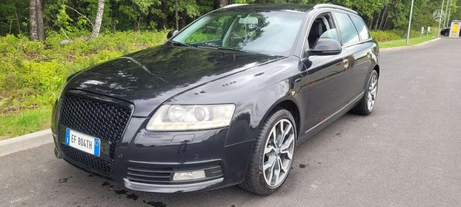 Black Audi A6 2011 in Kaunas, with an engine capacity of 2.97 L and mileage of 286 thousand km for 5940 €, photo 1 on AUTOMOTO.COM.LV
