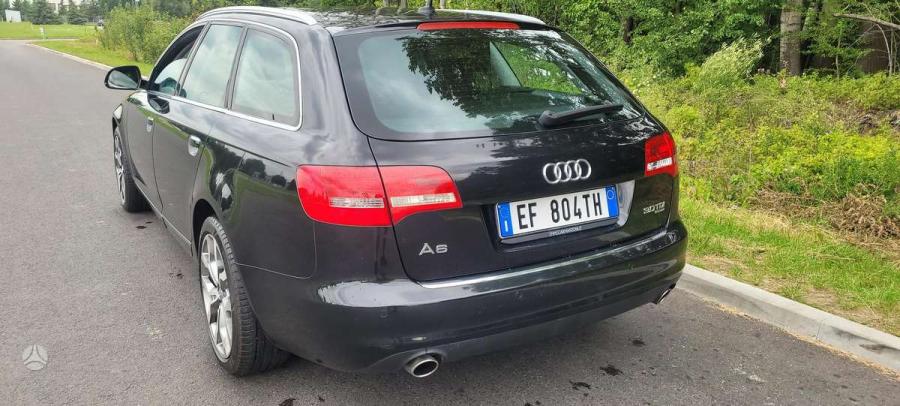 Black Audi A6 2011 in Kaunas, with an engine capacity of 2.97 L and mileage of 286 thousand km for 5940 €, photo 7 on AUTOMOTO.COM.LV