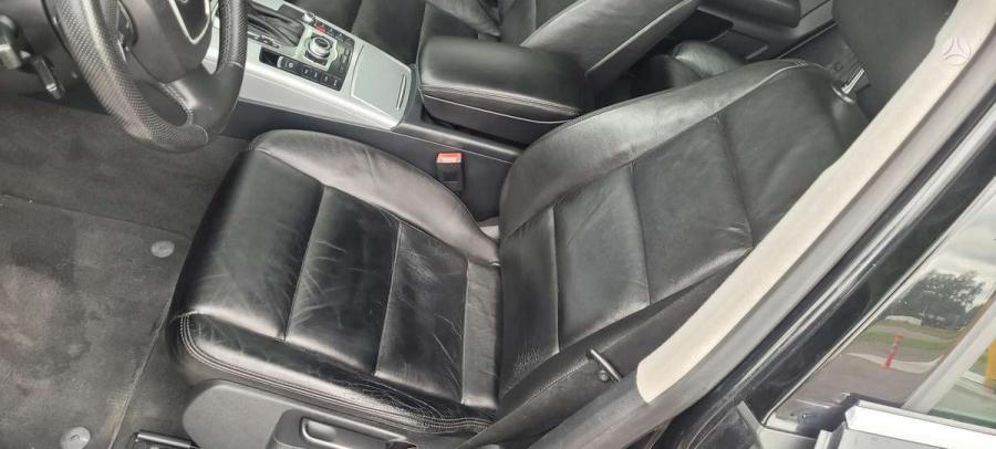 Black Audi A6 2011 in Kaunas, with an engine capacity of 2.97 L and mileage of 286 thousand km for 5940 €, photo 10 on AUTOMOTO.COM.LV