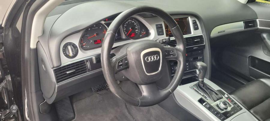 Black Audi A6 2011 in Kaunas, with an engine capacity of 2.97 L and mileage of 286 thousand km for 5940 €, photo 11 on AUTOMOTO.COM.LV