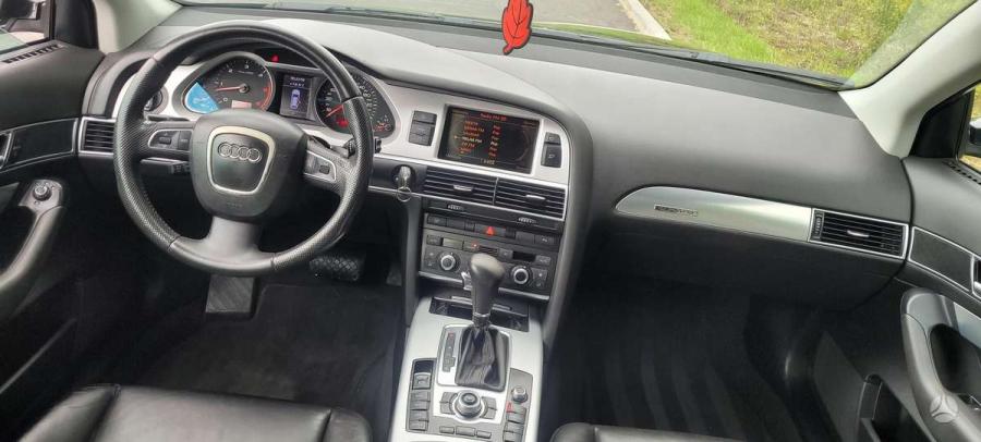 Black Audi A6 2011 in Kaunas, with an engine capacity of 2.97 L and mileage of 286 thousand km for 5940 €, photo 14 on AUTOMOTO.COM.LV