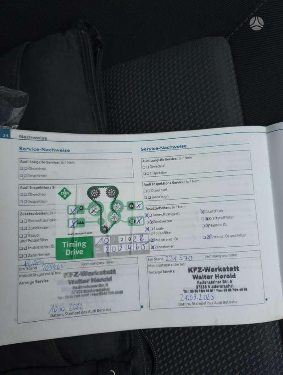 Melns Audi A6 2011 Marijampole, ar dzinēja tilpumu 1.97 L un nobraukumu 269 tūkst. km par 4650 €, foto 17 vietnē AUTOMOTO.COM.LV