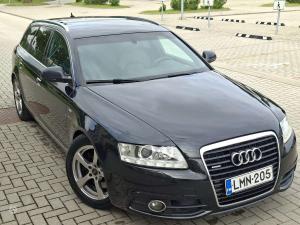 Black Audi A6 2011 in Silute, with an engine capacity of 2.97 L and mileage of 345 thousand km for 5900 €, photo 4 on AUTOMOTO.COM.LV