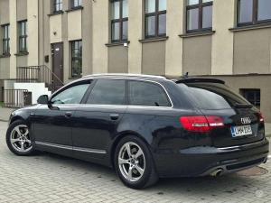 Black Audi A6 2011 in Silute, with an engine capacity of 2.97 L and mileage of 345 thousand km for 5900 €, photo 8 on AUTOMOTO.COM.LV