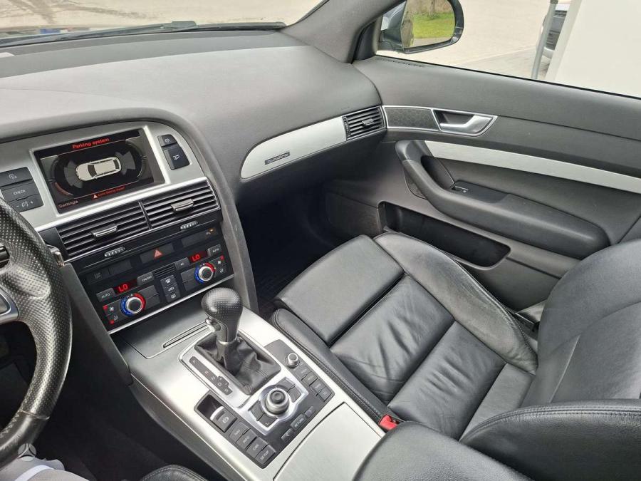 Black Audi A6 2011 in Silute, with an engine capacity of 2.97 L and mileage of 345 thousand km for 5900 €, photo 15 on AUTOMOTO.COM.LV