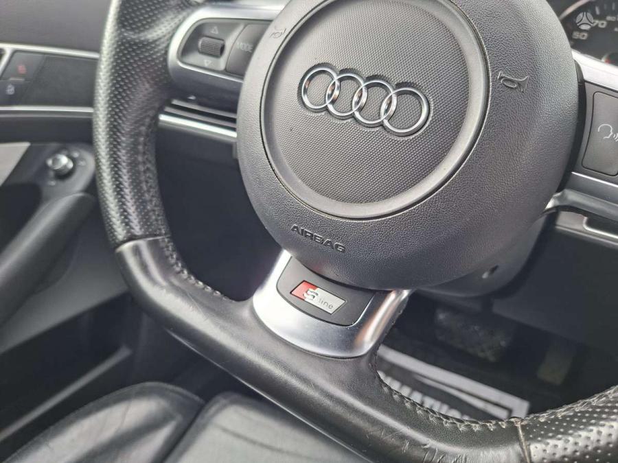 Black Audi A6 2011 in Silute, with an engine capacity of 2.97 L and mileage of 345 thousand km for 5900 €, photo 16 on AUTOMOTO.COM.LV