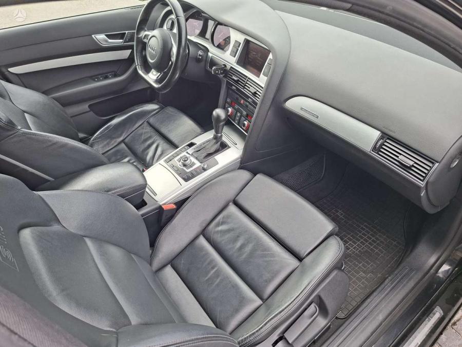 Black Audi A6 2011 in Silute, with an engine capacity of 2.97 L and mileage of 345 thousand km for 5900 €, photo 20 on AUTOMOTO.COM.LV
