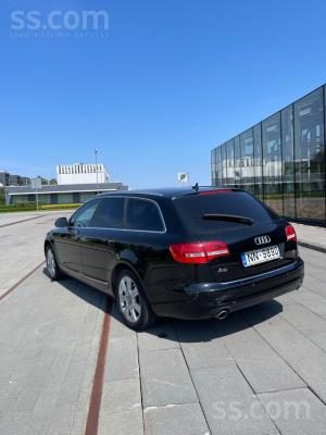Black Audi A6 2011 in Riga, with an engine capacity of 3.00 L and mileage of 350 thousand km for 7950 €, photo 4 on AUTOMOTO.COM.LV