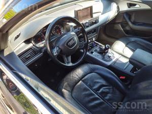 Black Audi A6 2011 in Jurmala, with an engine capacity of 3.00 L and mileage of 268 thousand km for 9300 €, photo 5 on AUTOMOTO.COM.LV