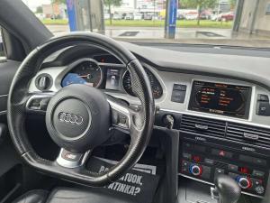 Black Audi A6 2011 in Silute, with an engine capacity of 2.97 L and mileage of 340 thousand km for 5900 €, photo 16 on AUTOMOTO.COM.LV