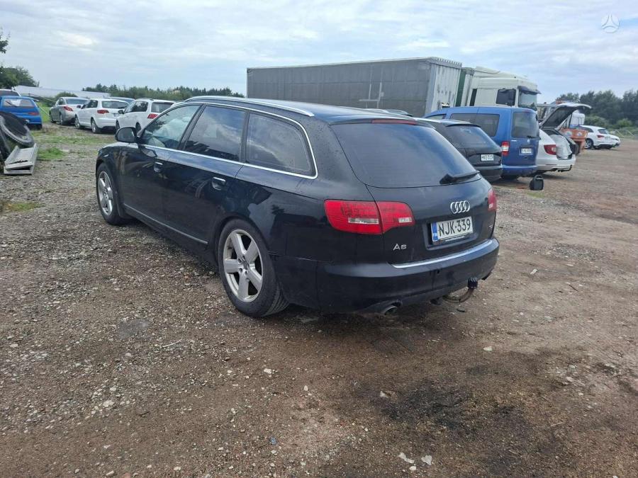 Black Audi A6 2011 in Kaunas, with an engine capacity of 1.97 L and mileage of 400 thousand km for 2850 €, photo 9 on AUTOMOTO.COM.LV