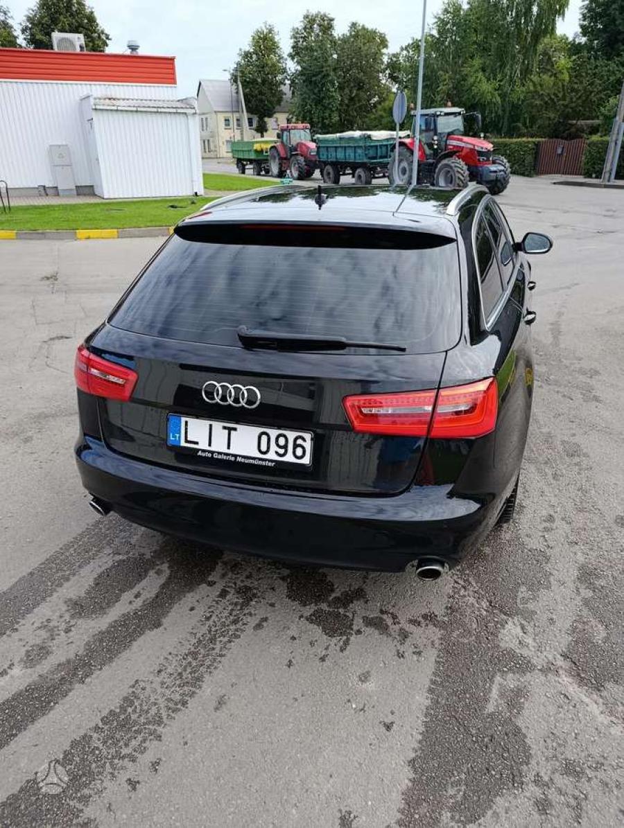 Black Audi A6 2011 in Pasvalys, with an engine capacity of 2.97 L and mileage of 381 thousand km for 11000 €, photo 4 on AUTOMOTO.COM.LV