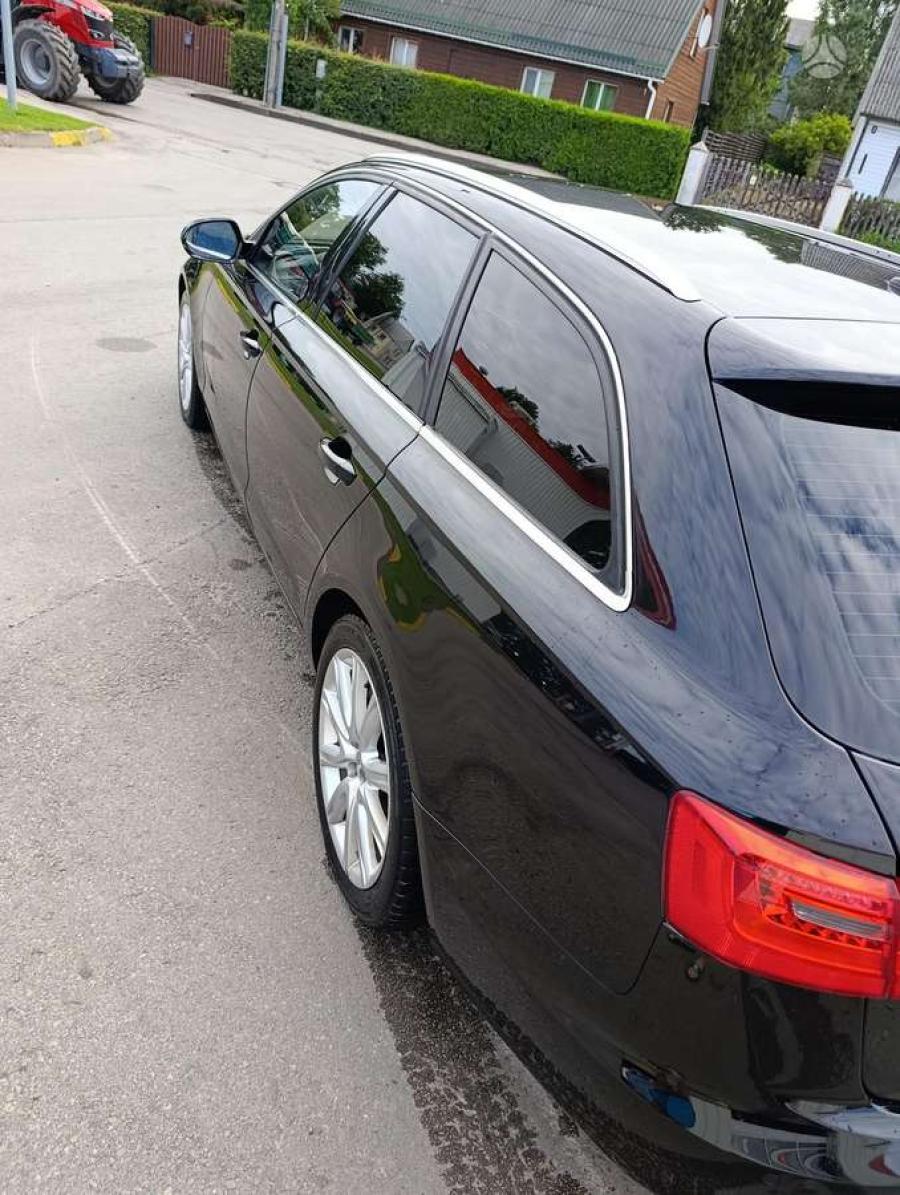 Black Audi A6 2011 in Pasvalys, with an engine capacity of 2.97 L and mileage of 381 thousand km for 11000 €, photo 5 on AUTOMOTO.COM.LV