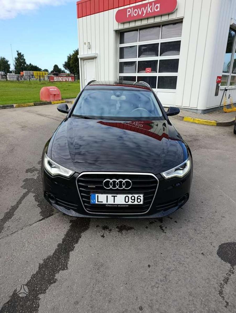 Black Audi A6 2011 in Pasvalys, with an engine capacity of 2.97 L and mileage of 381 thousand km for 11000 €, photo 6 on AUTOMOTO.COM.LV