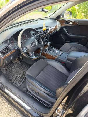 Black Audi A6 2011 in Pasvalys, with an engine capacity of 2.97 L and mileage of 381 thousand km for 11000 €, photo 8 on AUTOMOTO.COM.LV