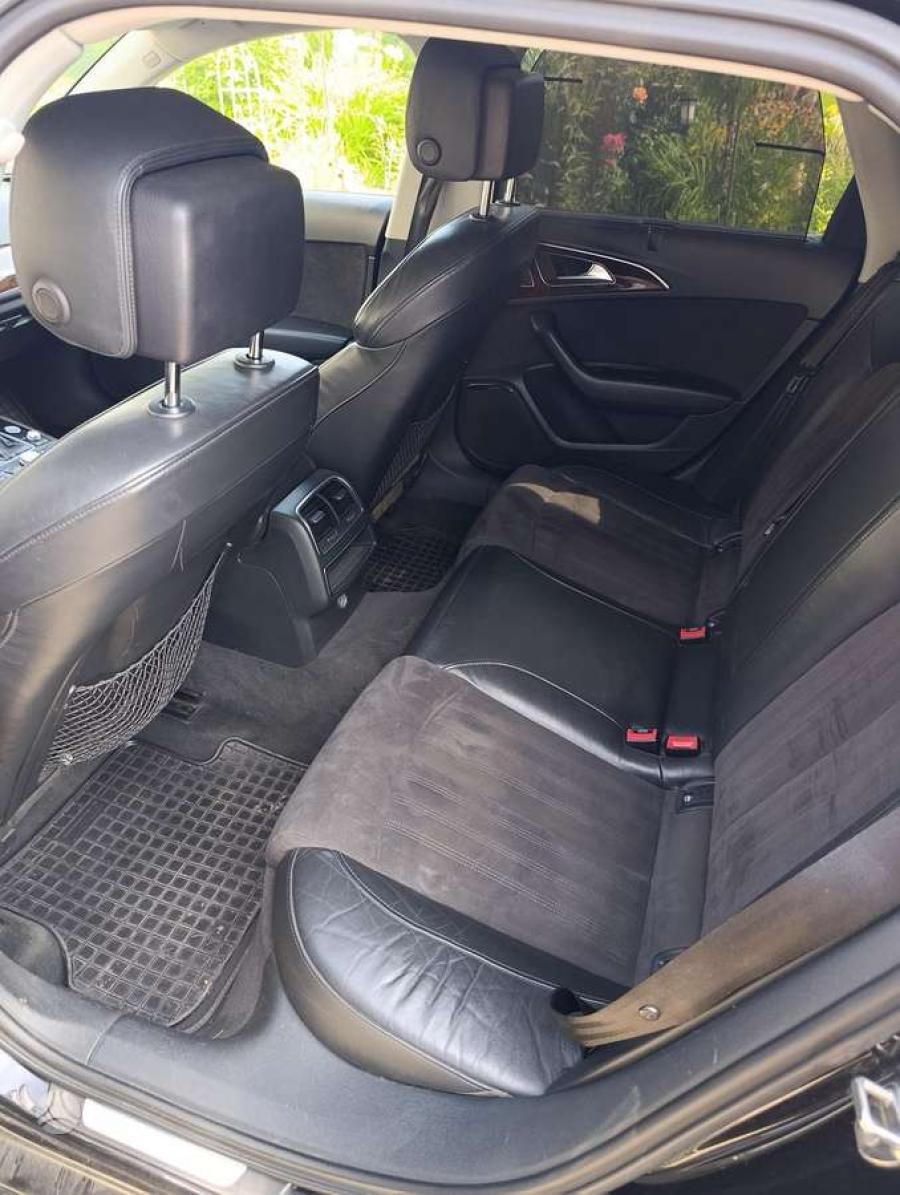 Black Audi A6 2011 in Pasvalys, with an engine capacity of 2.97 L and mileage of 381 thousand km for 11000 €, photo 14 on AUTOMOTO.COM.LV