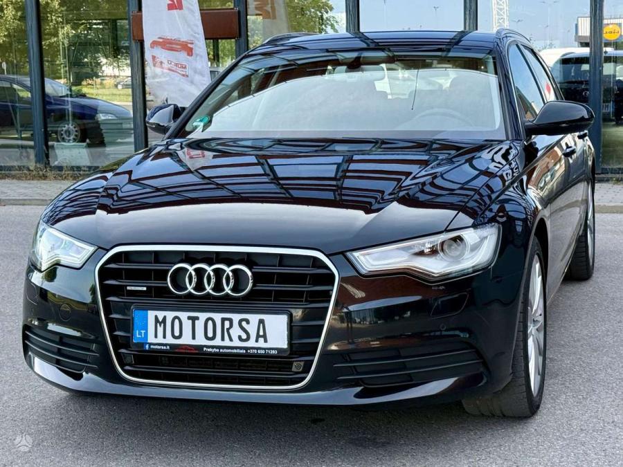 Black Audi A6 2011 in Kaunas, with an engine capacity of 2.97 L and mileage of 290 thousand km for 9490 €, photo 3 on AUTOMOTO.COM.LV