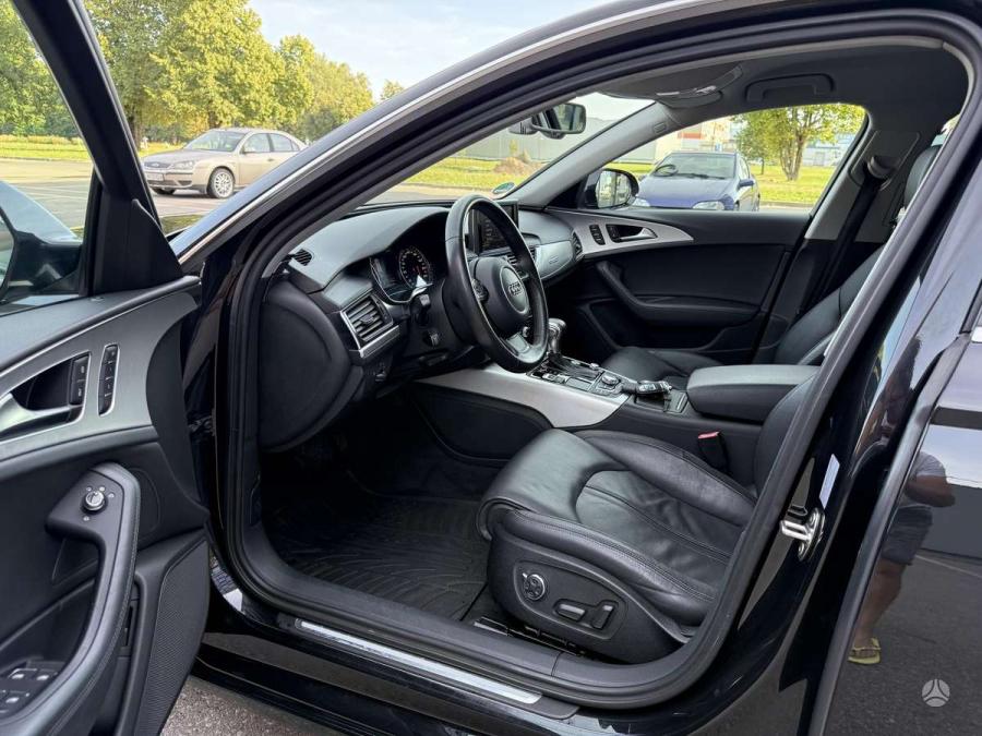 Black Audi A6 2011 in Kaunas, with an engine capacity of 2.97 L and mileage of 290 thousand km for 9490 €, photo 9 on AUTOMOTO.COM.LV