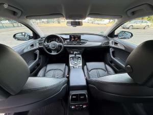 Black Audi A6 2011 in Kaunas, with an engine capacity of 2.97 L and mileage of 290 thousand km for 9490 €, photo 17 on AUTOMOTO.COM.LV