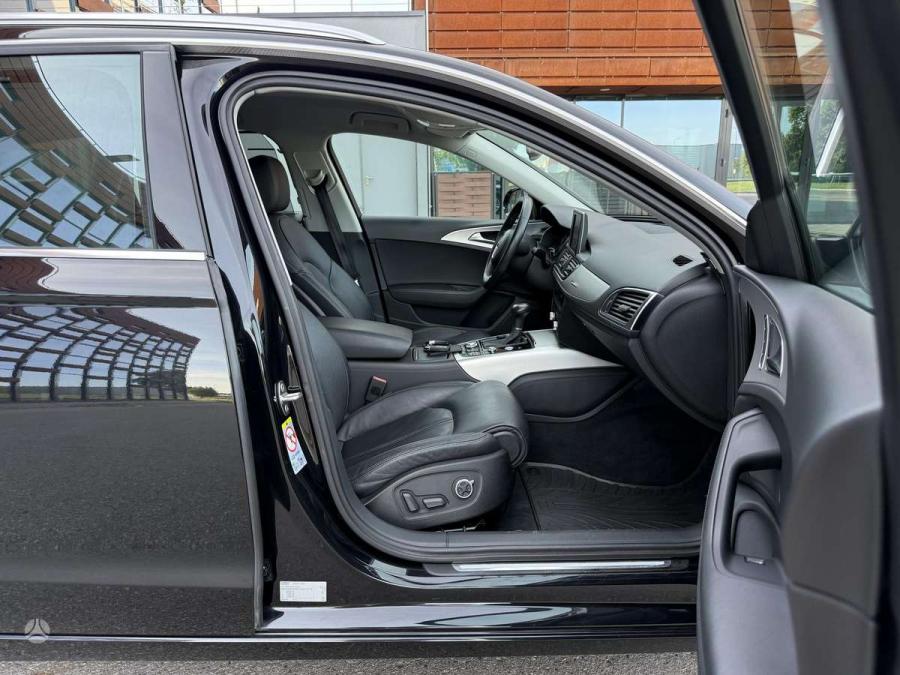 Black Audi A6 2011 in Kaunas, with an engine capacity of 2.97 L and mileage of 290 thousand km for 9490 €, photo 24 on AUTOMOTO.COM.LV