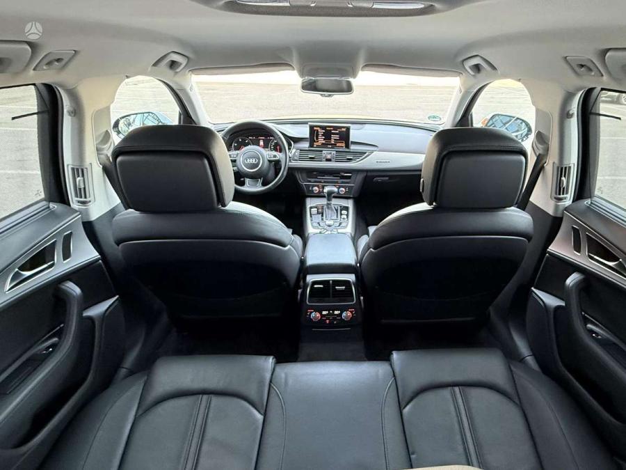 Black Audi A6 2011 in Kaunas, with an engine capacity of 2.97 L and mileage of 290 thousand km for 9490 €, photo 27 on AUTOMOTO.COM.LV