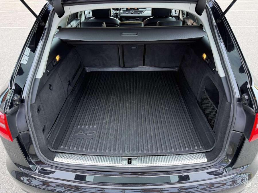 Black Audi A6 2011 in Kaunas, with an engine capacity of 2.97 L and mileage of 290 thousand km for 9490 €, photo 31 on AUTOMOTO.COM.LV