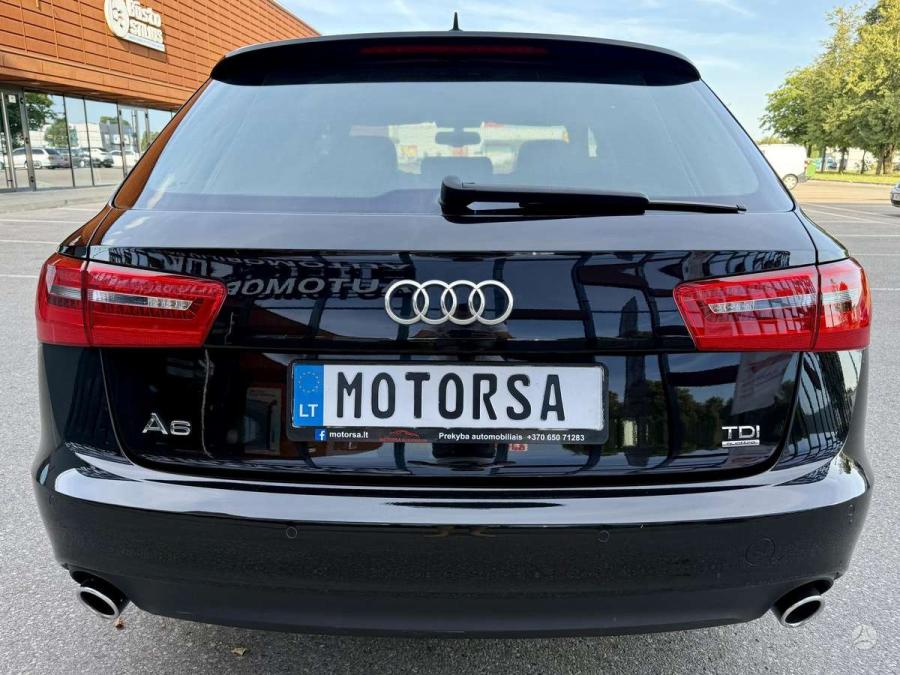 Black Audi A6 2011 in Kaunas, with an engine capacity of 2.97 L and mileage of 290 thousand km for 9490 €, photo 34 on AUTOMOTO.COM.LV