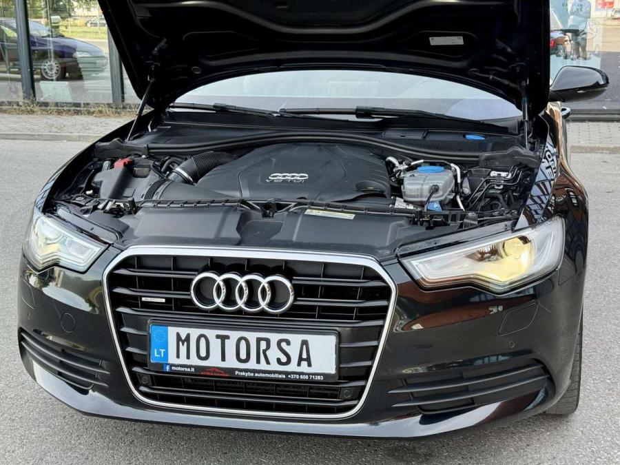 Black Audi A6 2011 in Kaunas, with an engine capacity of 2.97 L and mileage of 290 thousand km for 9490 €, photo 37 on AUTOMOTO.COM.LV