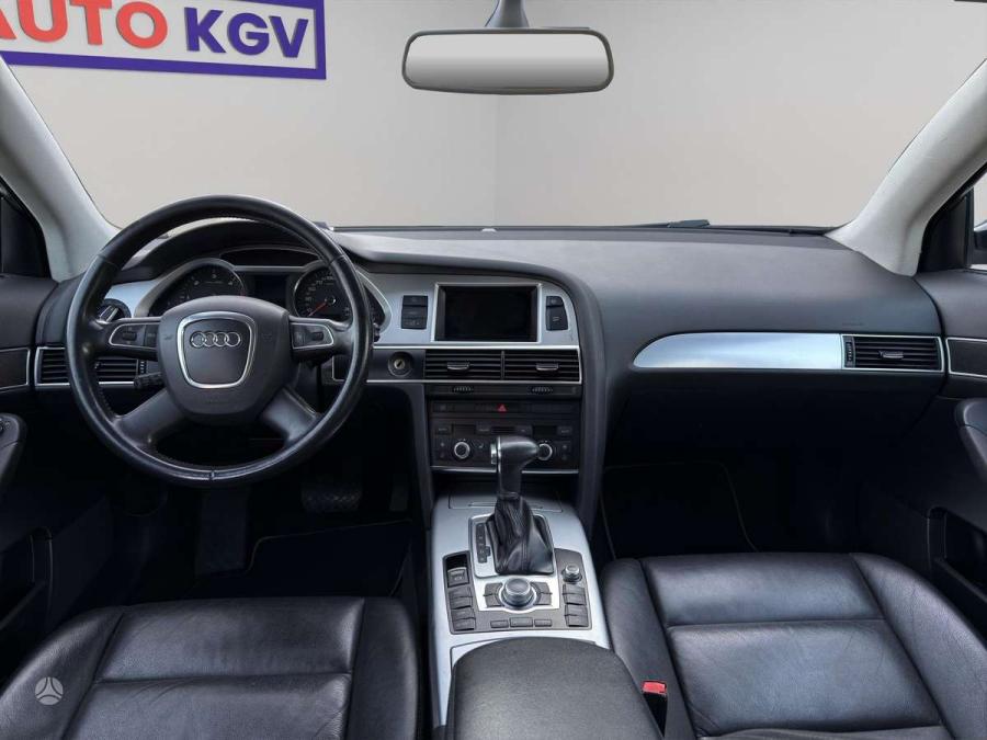 Black Audi A6 2011 in Kaunas, with an engine capacity of 2.70 L and mileage of 346 thousand km for 5999 €, photo 13 on AUTOMOTO.COM.LV