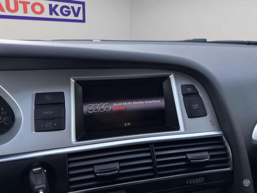 Black Audi A6 2011 in Kaunas, with an engine capacity of 2.70 L and mileage of 346 thousand km for 5999 €, photo 18 on AUTOMOTO.COM.LV