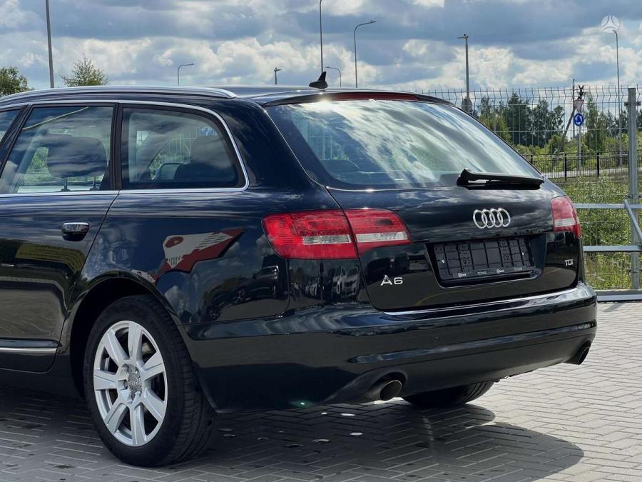 Black Audi A6 2011 in Taurage, with an engine capacity of 1.97 L and mileage of 295 thousand km for 5350 €, photo 8 on AUTOMOTO.COM.LV