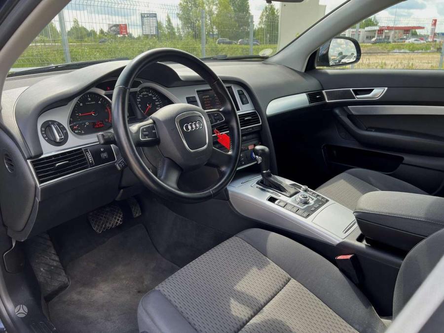 Black Audi A6 2011 in Taurage, with an engine capacity of 1.97 L and mileage of 295 thousand km for 5350 €, photo 12 on AUTOMOTO.COM.LV