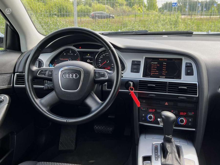 Black Audi A6 2011 in Taurage, with an engine capacity of 1.97 L and mileage of 295 thousand km for 5350 €, photo 16 on AUTOMOTO.COM.LV