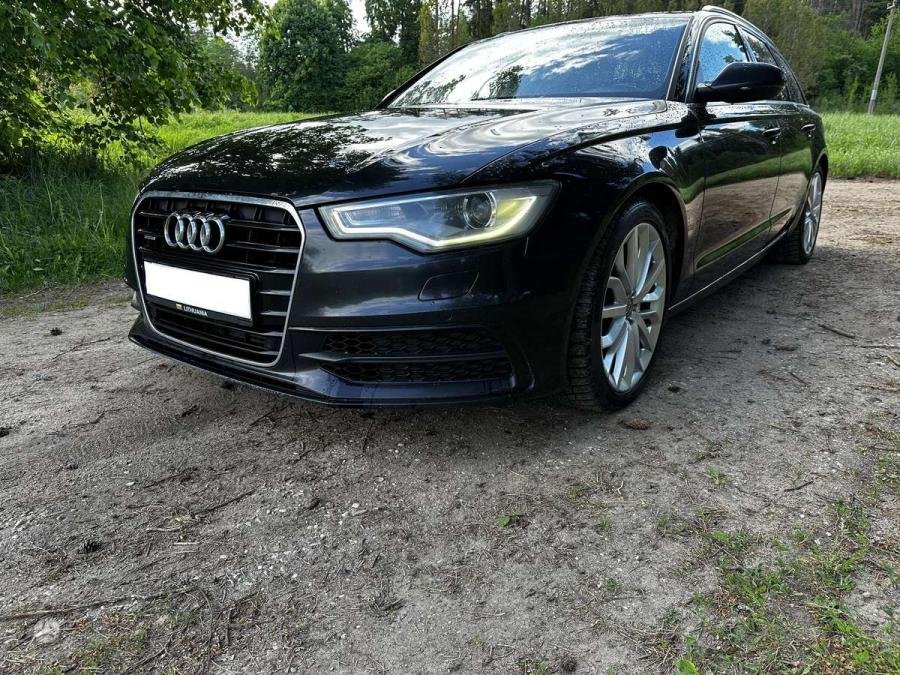 Melns Audi A6 2011 Trakai, ar dzinēja tilpumu 3.00 L un nobraukumu 301 tūkst. km par 7000 €, foto 3 vietnē AUTOMOTO.COM.LV