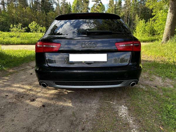 Melns Audi A6 2011 Trakai, ar dzinēja tilpumu 3.00 L un nobraukumu 301 tūkst. km par 7000 €, foto 7 vietnē AUTOMOTO.COM.LV
