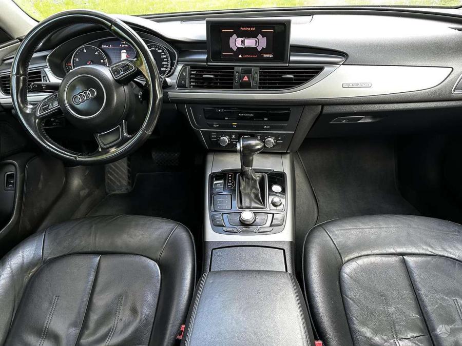Melns Audi A6 2011 Trakai, ar dzinēja tilpumu 3.00 L un nobraukumu 301 tūkst. km par 7000 €, foto 14 vietnē AUTOMOTO.COM.LV