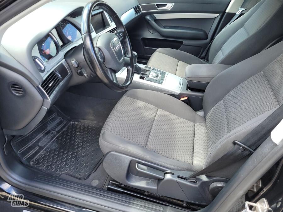Black Audi A6 2011 in Vilnius, with an engine capacity of 2.00 L and mileage of 250 thousand km for 4999 €, photo 12 on AUTOMOTO.COM.LV