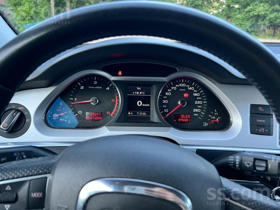 Melns Audi A6 2011 Rēzekne, ar dzinēja tilpumu 2.70 L un nobraukumu 346 tūkst. km par 4600 €, foto 15 vietnē AUTOMOTO.COM.LV