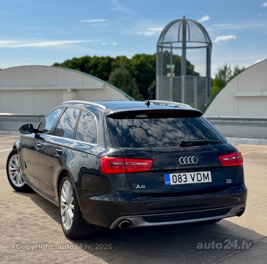 Black Audi A6 2011 in Tallinn, with an engine capacity of 3.00 L and mileage of 308 thousand km for 9600 €, photo 5 on AUTOMOTO.COM.LV