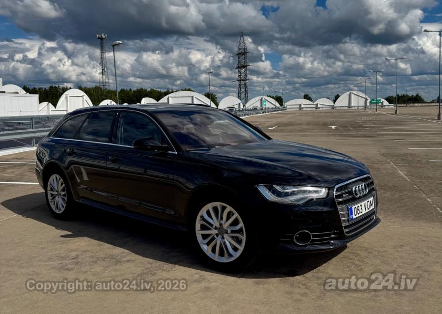 Black Audi A6 2011 in Tallinn, with an engine capacity of 3.00 L and mileage of 308 thousand km for 9600 €, photo 8 on AUTOMOTO.COM.LV