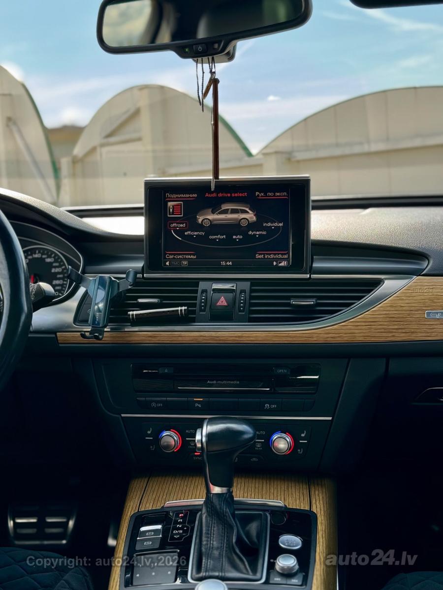 Black Audi A6 2011 in Tallinn, with an engine capacity of 3.00 L and mileage of 308 thousand km for 9600 €, photo 19 on AUTOMOTO.COM.LV