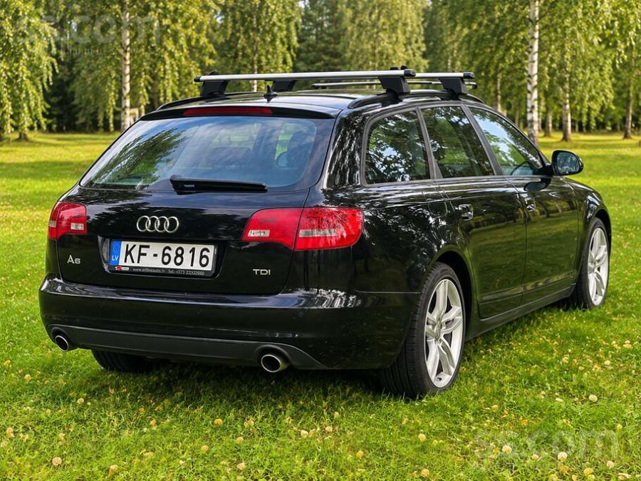 Melns Audi A6 2011 Ogre, ar dzinēja tilpumu 2.70 L un nobraukumu 377 tūkst. km par 6500 €, foto 3 vietnē AUTOMOTO.COM.LV