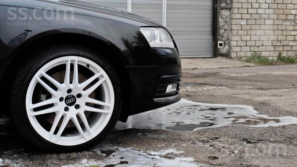 Black Audi A6 2011 in Riga, with an engine capacity of 3.00 L and mileage of 455 thousand km for 6250 €, photo 3 on AUTOMOTO.COM.LV